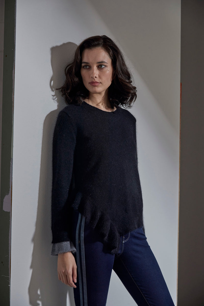 Ladder Sweater - Black – Lania The Label